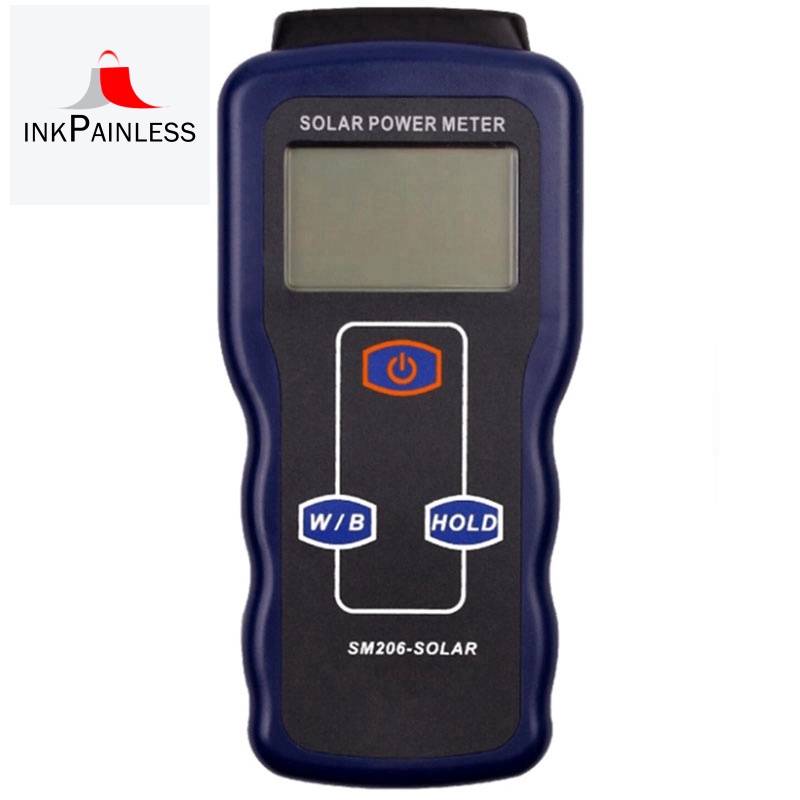 Solar Power Meter High Precision Light Meter Solar Radiation Tester ...
