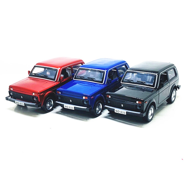 132 Russian LADA NIVA Alloy Model Car Toy Diecasts Metal Casting Pull ...
