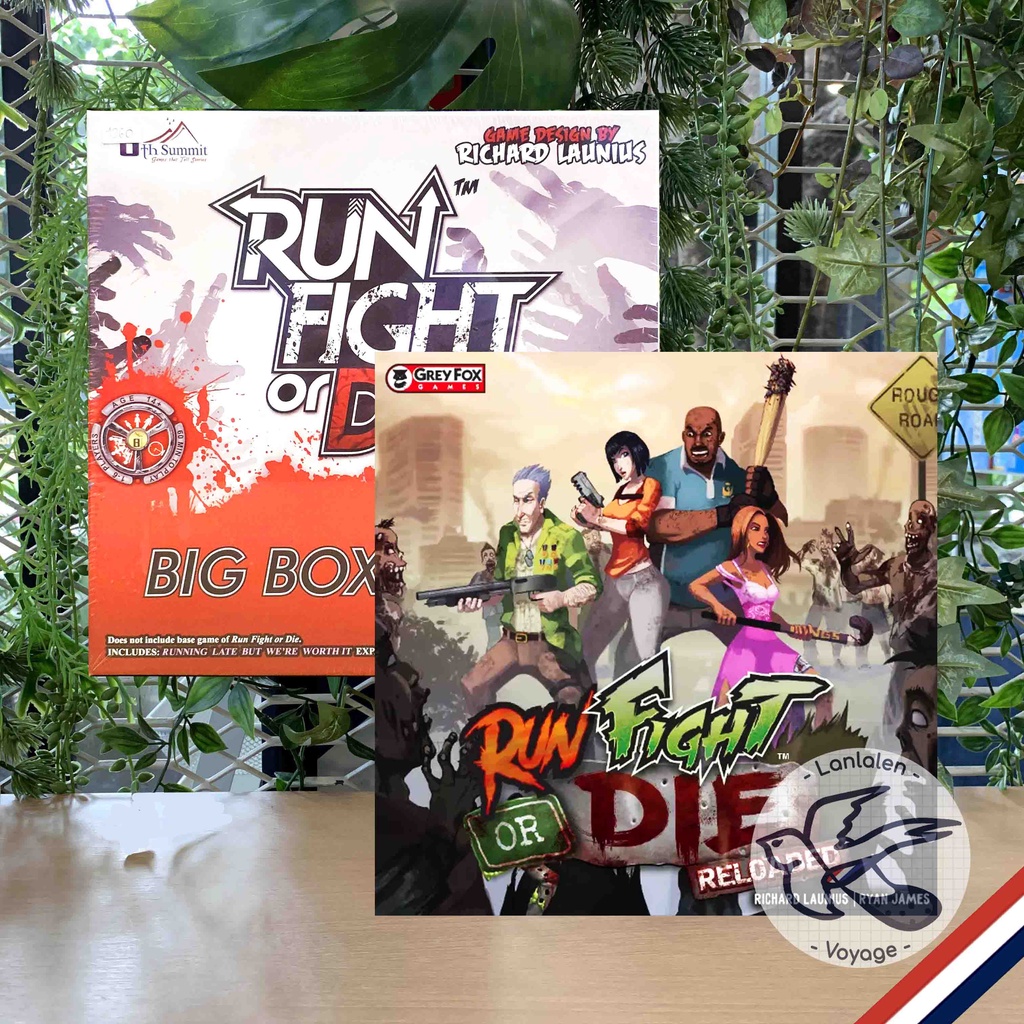 Run Fight or Die: Reloaded / Big Box [Boardgame] | Shopee Thailand