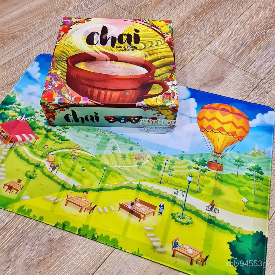 Chai "Kickstarter Deluxe Edition" + Playmat Board Game z58Q | Shopee ...