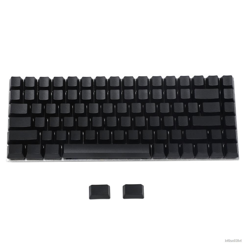 OEM Profile 86 Key White Black Dolch Thick PBT 84 68 64 Blank GK64 ...