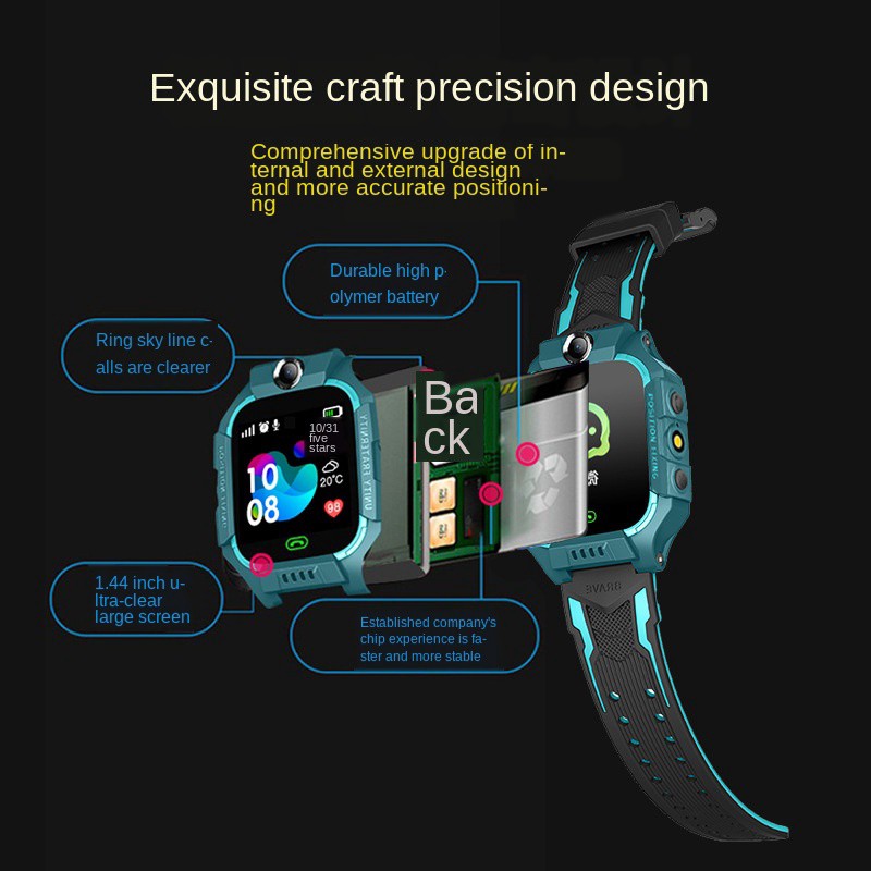 Imoo Z6 Q12 Sos นาฬิกาข้อมือ Smart Watch ป้องกันการสูญหาย ปลอดภัย ...