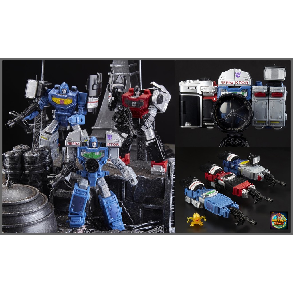 Transformers War for Cybertron : Siege Deluxe Refraktor Reconnaissance ...