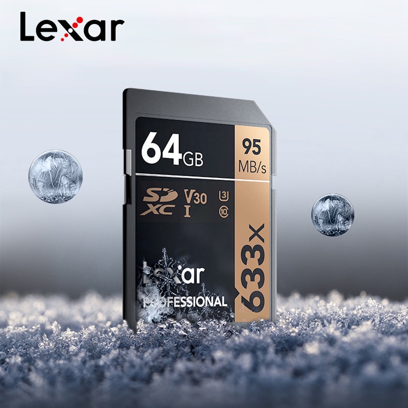 Lexar Professional SD card 64GB 128GB 256GB Max 95MBs read 633x Memory Card SD CaLR - eds6t811o2 ...
