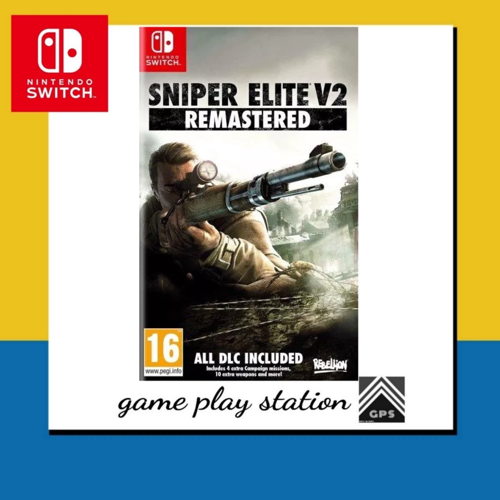 nintendo switch sniper elite v2 remastered ( english zone 2 ) | Shopee ...