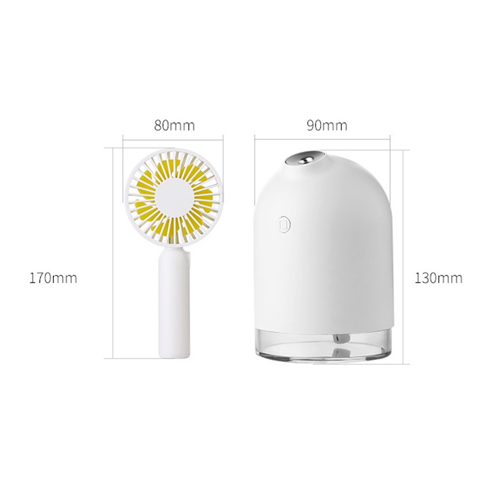 （IN STOCK） Fan Humidifier Multifunctional USB Mini Humidifier Removable ...