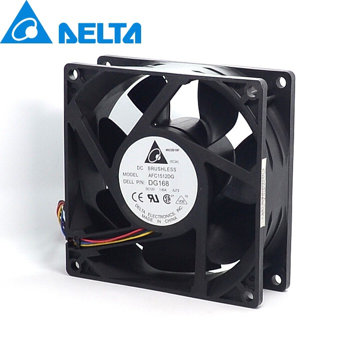 New AFC1512DG 1550 15CM 150mm 12V 1.80A cooling fan server for Delta 150 * 150 * 50mm | Shopee ...