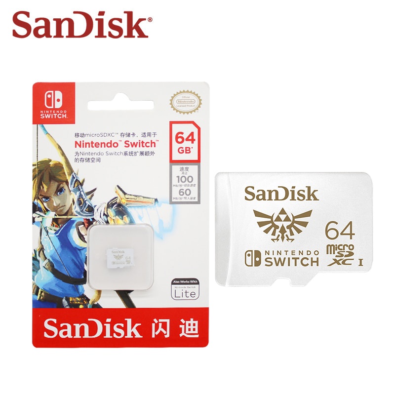 256GB MicroSD Card Nintendo Switch Authorized Mario Theme 128G TF Card ...