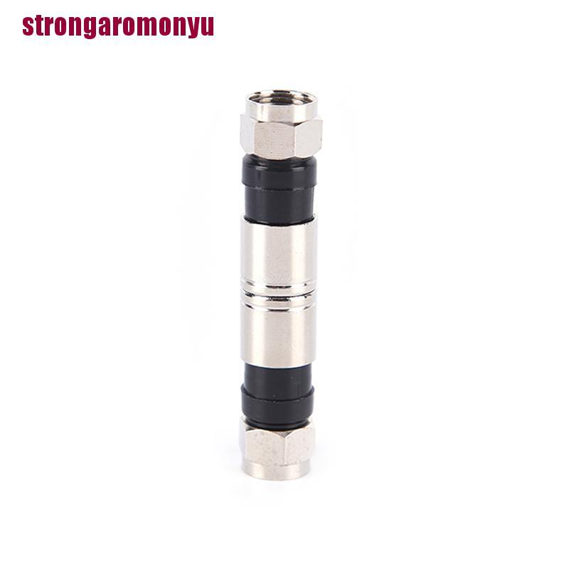 ( N979 ) 10 ชิ้น Rg6 F Type อุปกรณ์ปลั๊กเชื่อมต่อคุณภาพสูง 2 . 7 ซม ...