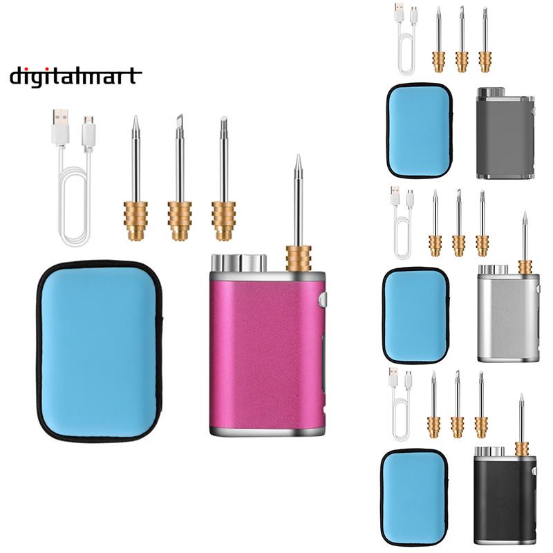 แบตเตอรี่บัดกรีไร้สาย Usb 1w 75w พลังงานสูงปรับได้สีแดงกุหลาบ