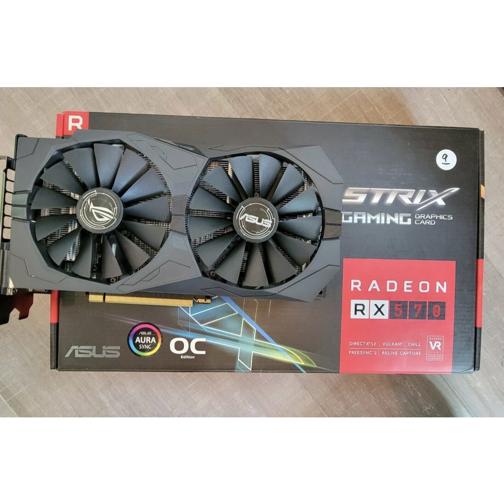 ASUS AMD Radeon RX 570 4GB GDDR5 RoG STRIX Graphics Card | Shopee Thailand