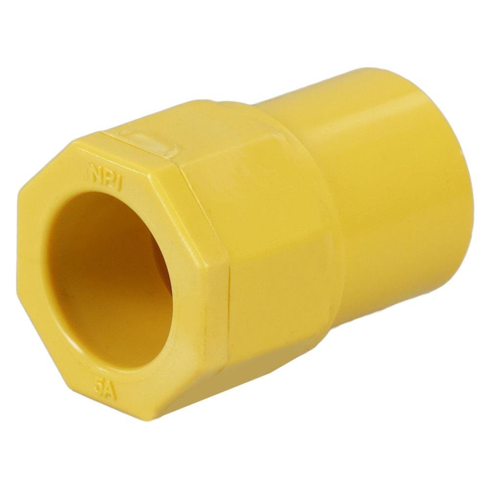 ข้อต่อเข้ากล่อง PVC SCG ขนาด 38 นิ้ว สีเหลือง CONNECTOR BOX PVC SCG 38 ...