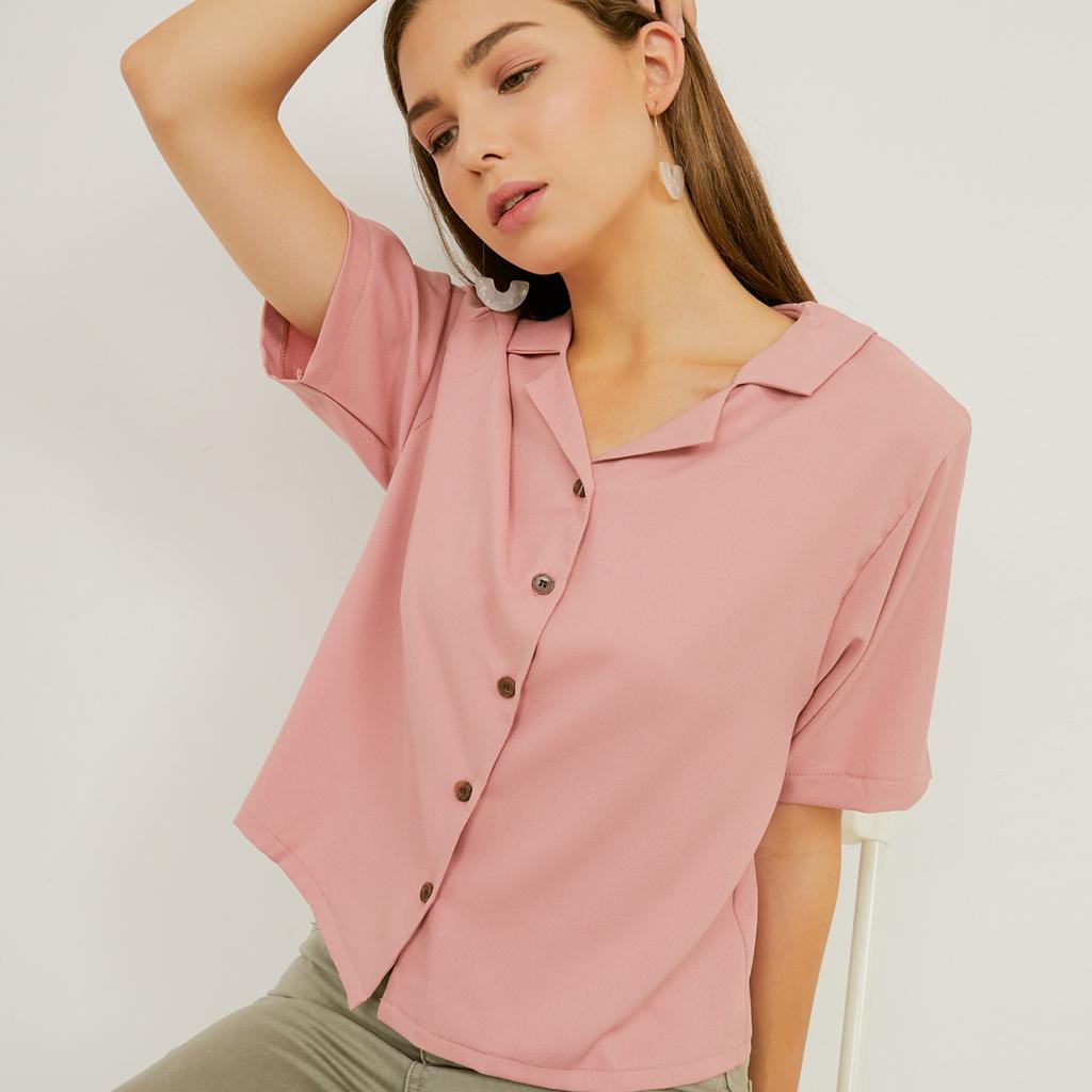 Kukky เสื้อท็อปเป็นทางการสไตล์เกาหลีสําหรับผู้หญิง 11819 - kukkytop.th ...