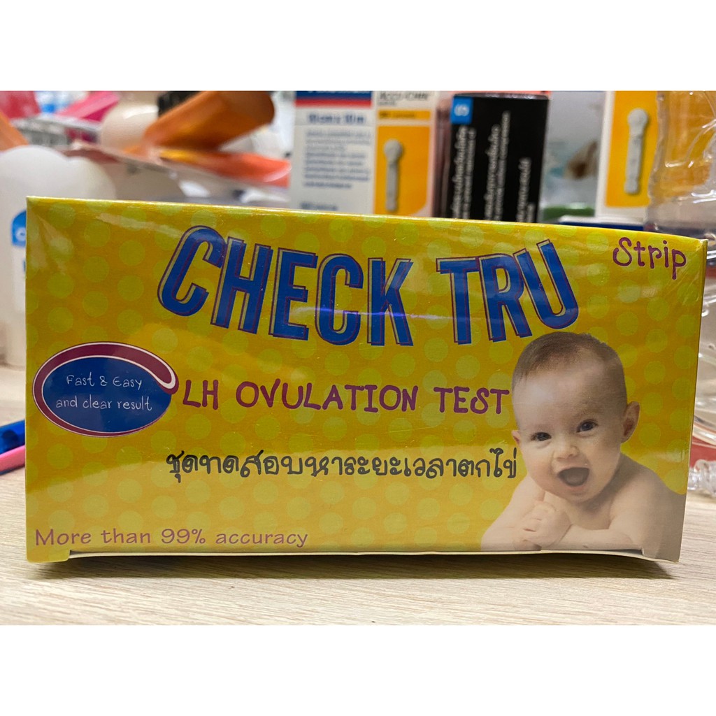 Check Tru ชุดทดสอบหาระยะเวลาตกไข่ | Shopee Thailand