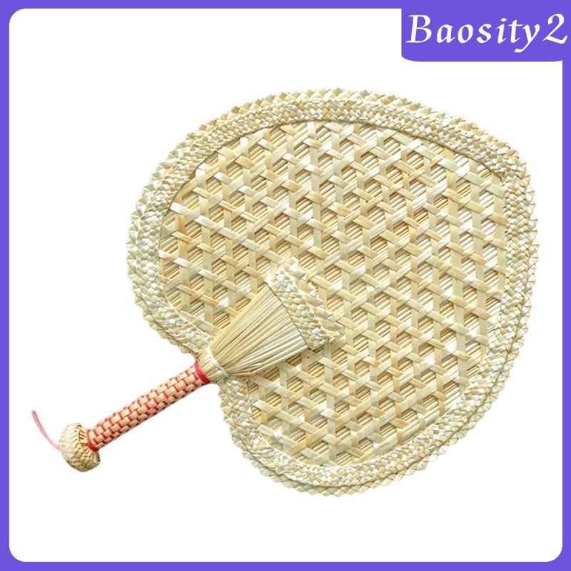 Woven Straw Hand Fan Handheld Decorative Fans for Outdoor Home ...