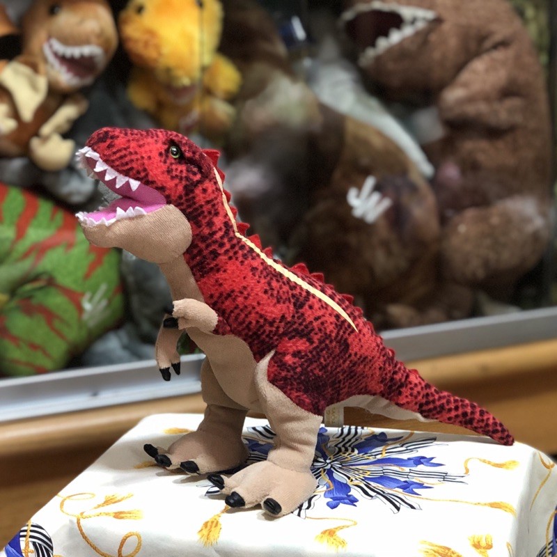 ตุ๊กตาไดโนเสาร์สีแดง T-rex - Sega - piangmai - ThaiPick