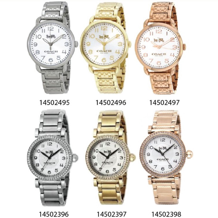 Coach นาฬิกาข้อมือผู้หญิงสีทอง 14502496 - muslim.th - ThaiPick