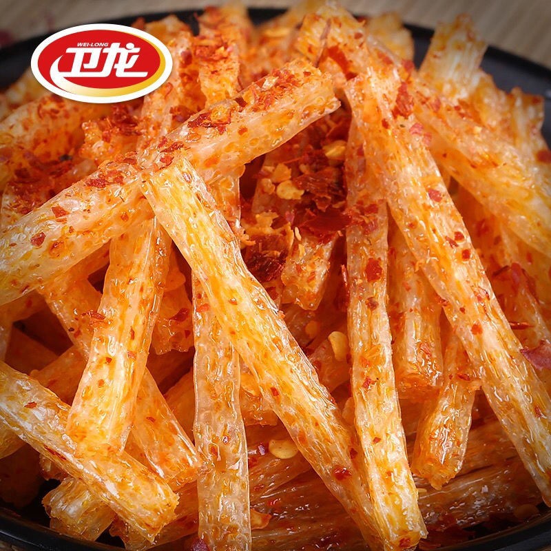 ☑ Weilong Little Gluten Spicy Tiao จำนวนมากสนุกสนานของว่างในวัยเด็กเผ็ด ...