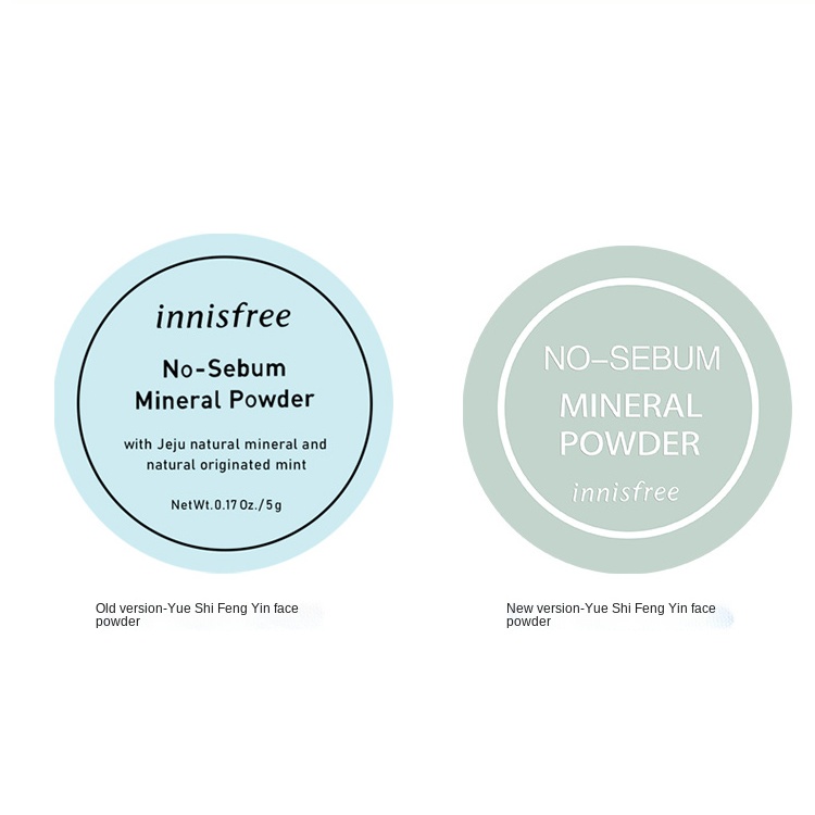 Innisfree No Sebum Mineral Powder 5g Concealer and Oil Control Loose ...