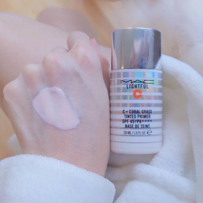 ฉลากไทย Mac Lightful C Coral Grass Tinited Primer 30ml ใช้ได้ทุกสีผิว ...