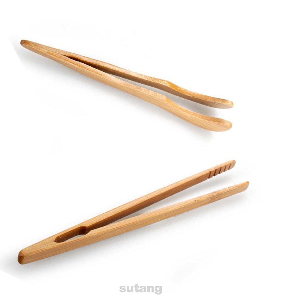 Wooden Sugar Salad Tea Clip Food Toast Tweezer | Shopee Thailand
