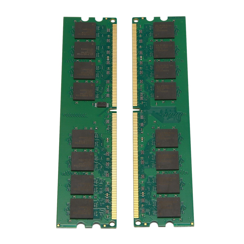 แรมหน่วยความจํา 4GB DDR2 800MHz PC2 6400 1.8V รองรับ Dual Channel DIMM ...
