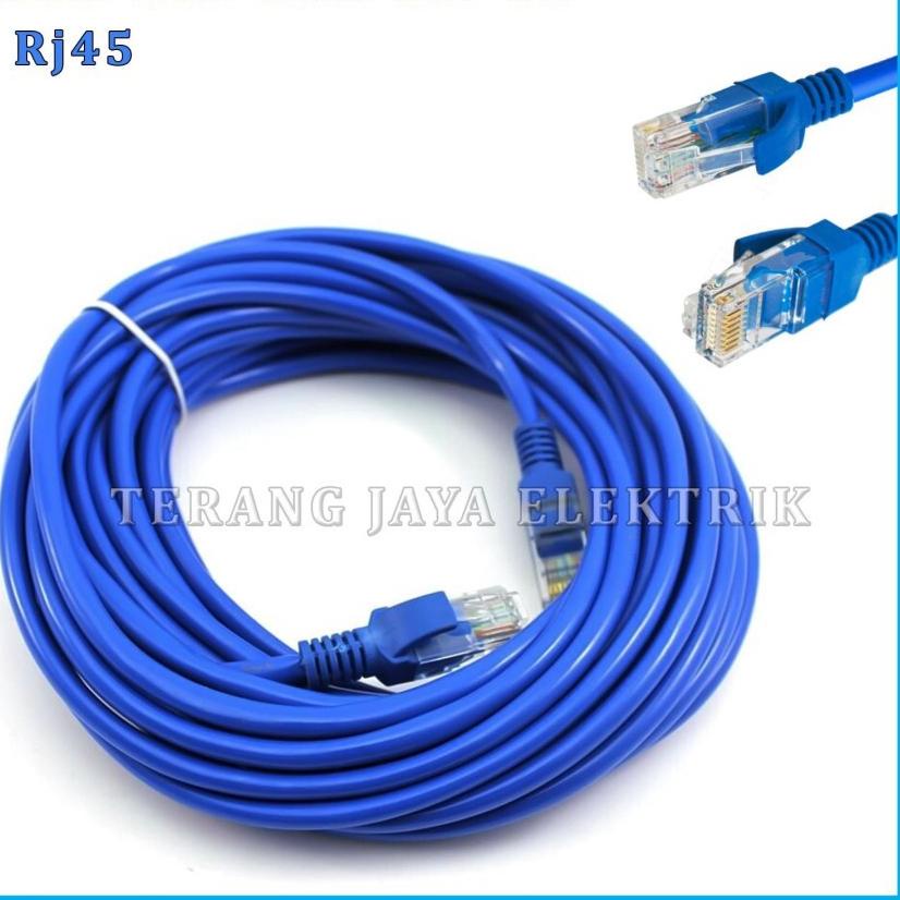 ปลั๊กตรง) สายเคเบิ้ล LAN CAT 5e Rj45 15 20 30 เมตร - golizsellerhj.th - ThaiPick