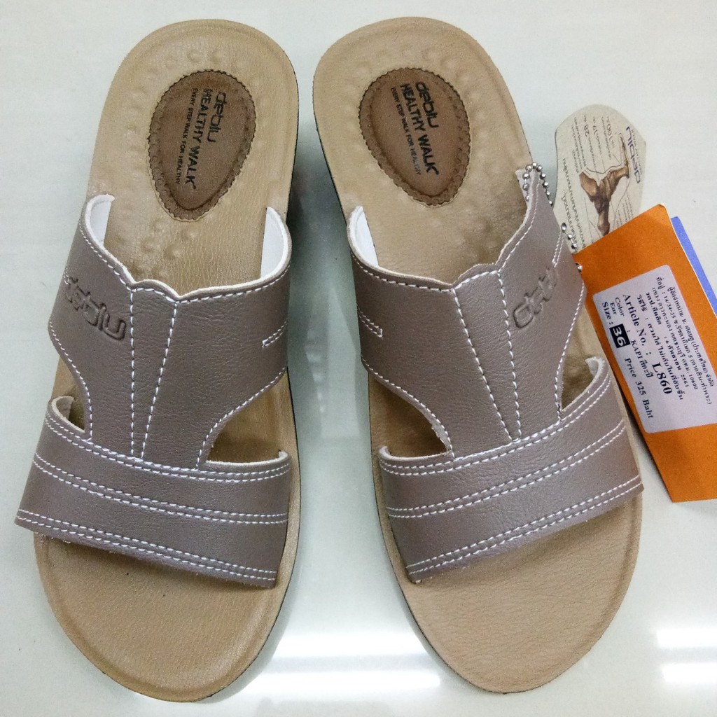 รองเท้าเพื่อสุขภาพ Deblu เดอบลู รองเท้าแตะเพื่อสุขภาพรุ่นรุ่น L860 (พร้อมส่ง) - double.p.market ...