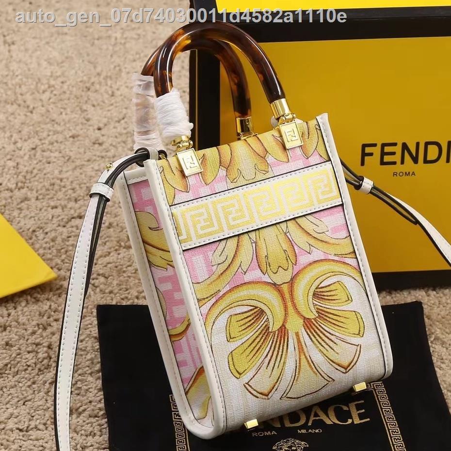 Ready to Ship 100 Genuine Original Fendi MlNlTOTE Century Joint Series ...