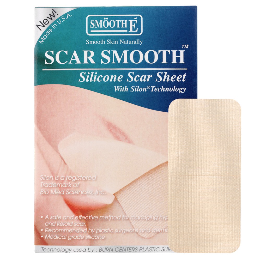 Smooth E Scar Smooth Silicone Sheet (1ชิ้น) สมูทอี ป้องกันการเกิดรอย ...