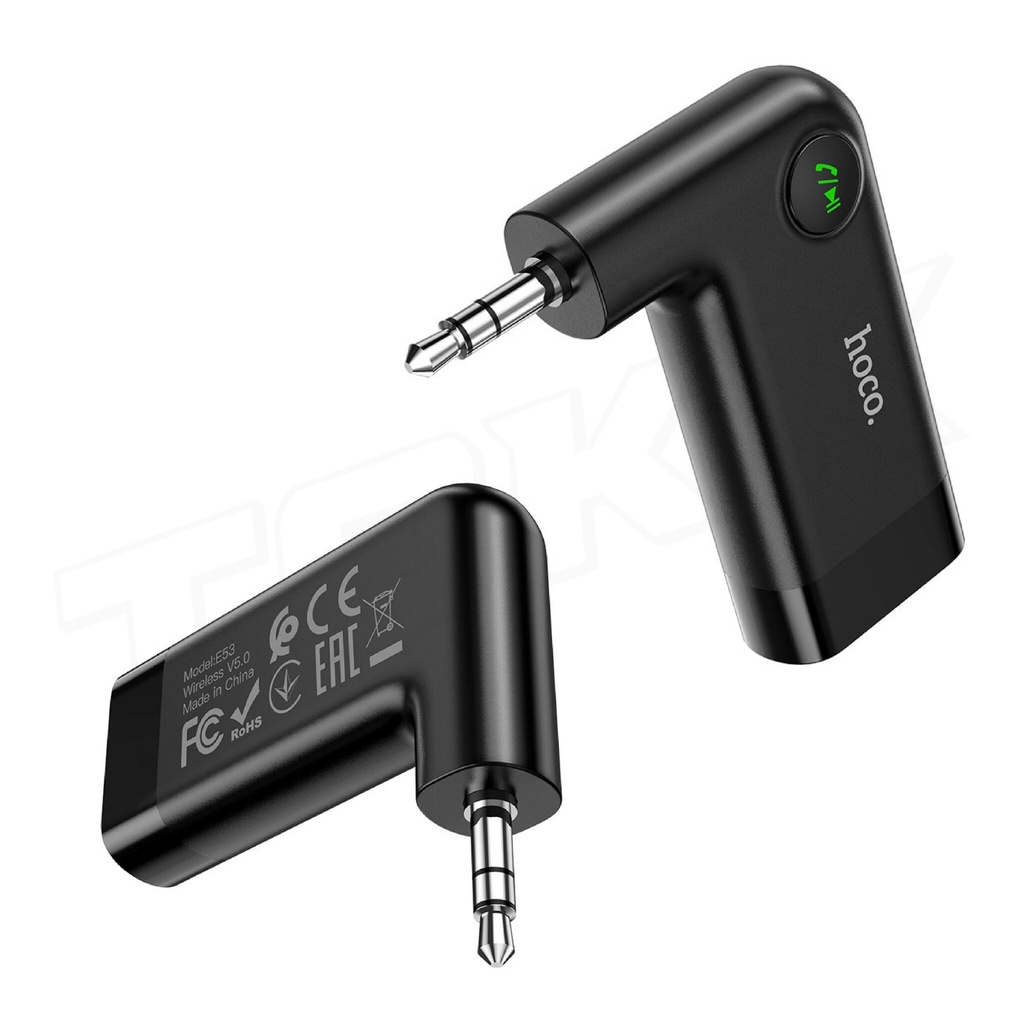 Hoco รุ่น E53/E58 WIRELESS RECEIVER DAWN SOUND IN-CAR AUX อุปกรณ์เชื่อม ...
