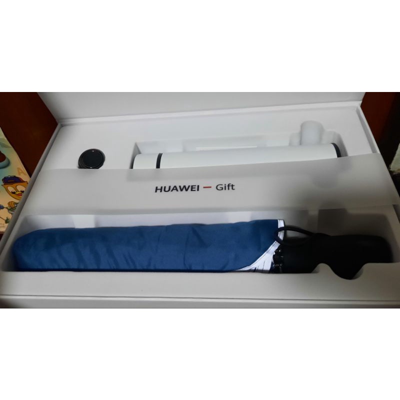 Huawei Gift Set (ร่มกระติกน้ำร้อน Ring Holder)City Travel Package2 มือ1 ...