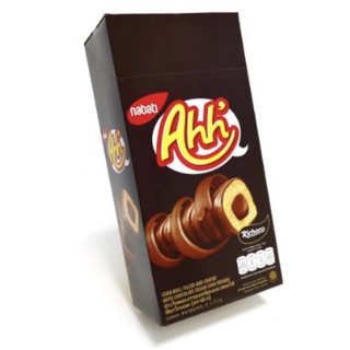 ขนม Ahh ข้าวโพดอบกรอบเคลือบและสอดไส้ชีส/ช็อกโกแลต จุ 12 ชิ้น | Shopee ...