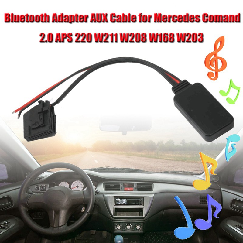 Car Cd Player Bluetooth Aux Audio Harness Adapter Switch Button For ...
