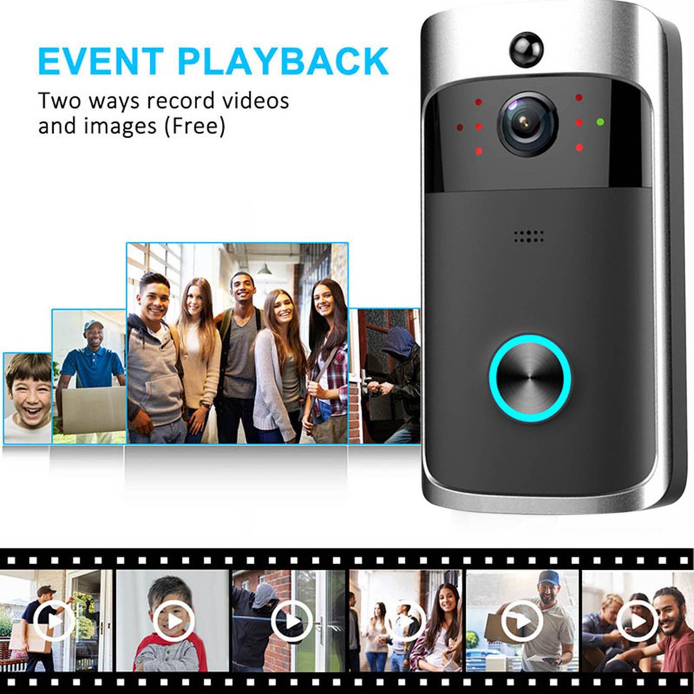 Smart Video Doorbell Camera Wifi Wireless Call Intercom Video-Eye for ...