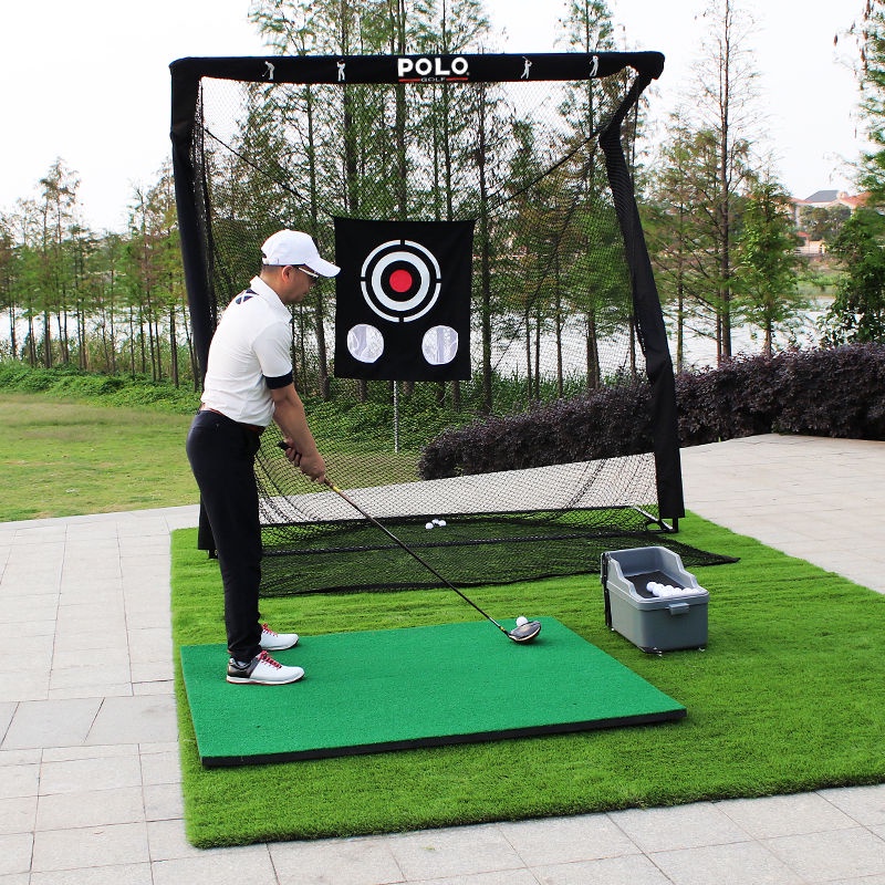 newPortableGolf Practice Net Automatic Ball Return System Swing Cutting ...