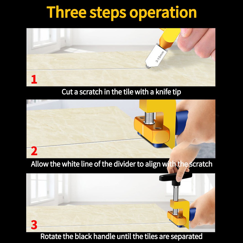 New Product 2 In 1 Manual Tile Cutter Multifunction Glass Cutter ...