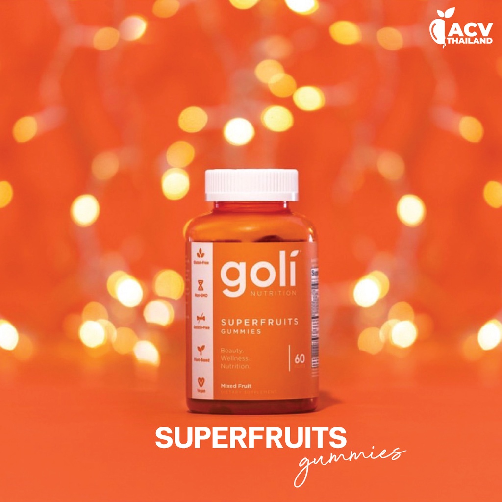 Goli Superfruit Gummies | Shopee Thailand