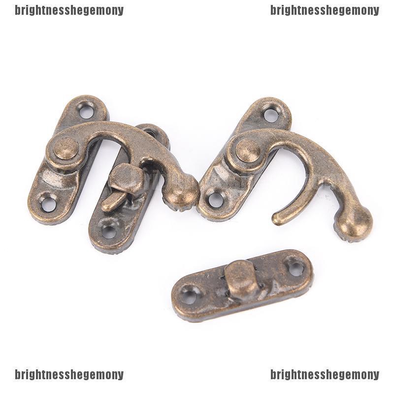 thro 10PCS Metal Lock Catch Curved Buckle Horn Lock Clasp Hook Handbag ...