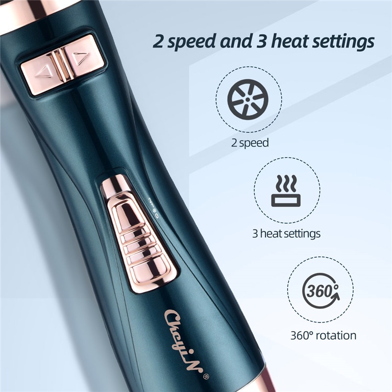 Automatic Hair Dryer Roller Hair Curling Iron Electric Hair Curler Auto ...