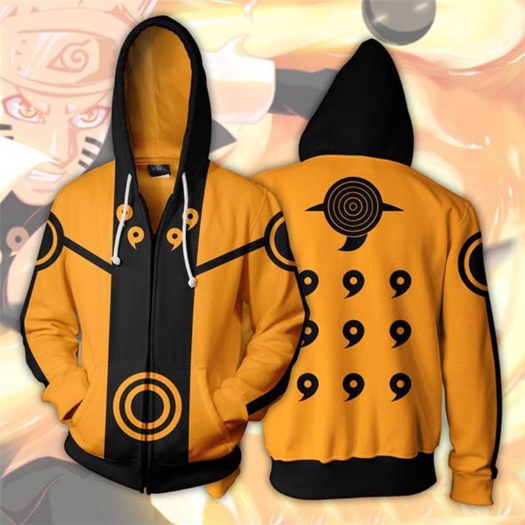 Naruto series Akatsuki Naruto Sasuke 3D sweater digital print pullover ...