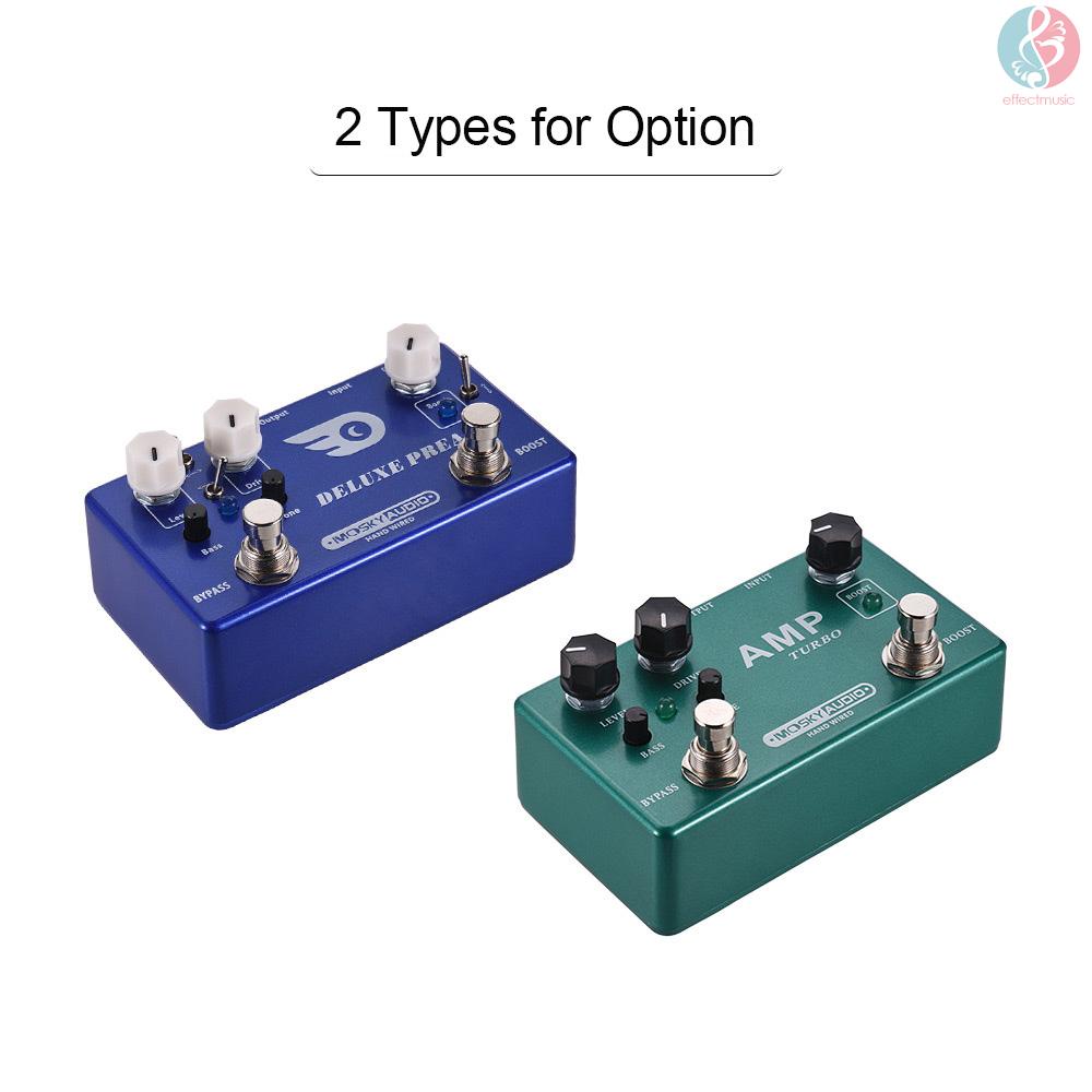 Mosky Amp Turbo 2-in-1 บูสกีตาร์เอฟเฟค เอฟเฟคกีตาร์ เอฟเฟคโลหะคลาสสิก ...