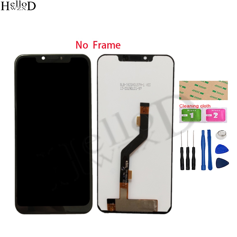 จอแสดงผล LCD ทดสอบแล้ว 100 สําหรับ Vernee M8 Pro จอแสดงผล LCD พร้อมกรอบ ...