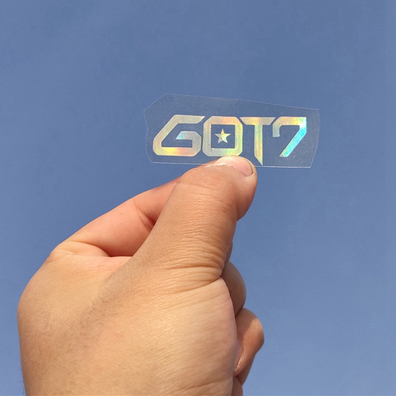 Hosty สติกเกอร์เลเซอร์ ลาย Kpop GOT7 Name สําหรับติดตกแต่งโทรศัพท์ ...