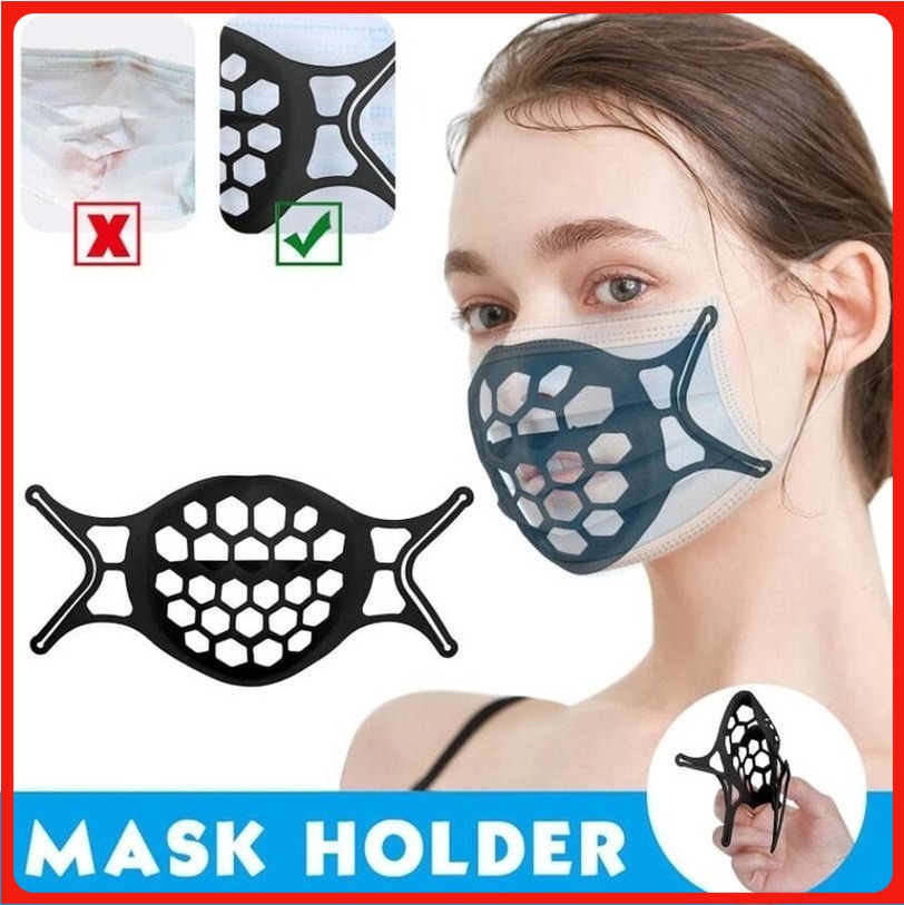 Ship in 24h 1510 pcs 3D Face Mask Bracket ที่ใส่ซิลิโคนด้านในรองรับการ ...