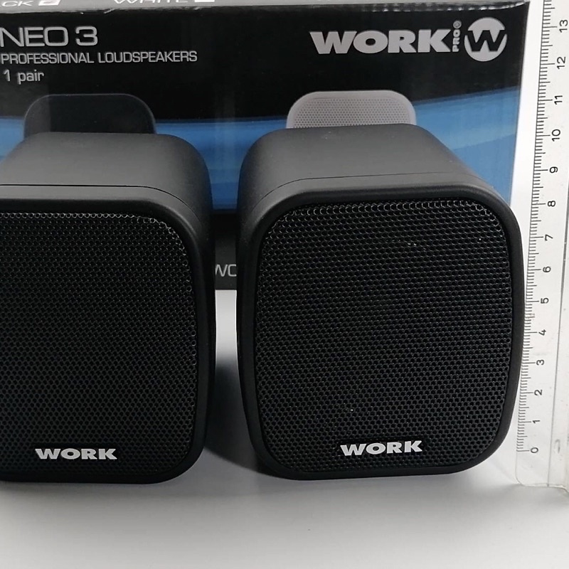 WORK NEO 3 ลำโพงติดผนังขนาดเล็ก คุณภาพมาตรฐานยุโรป ราคาต่อคู่ - goodsound_studio - ThaiPick