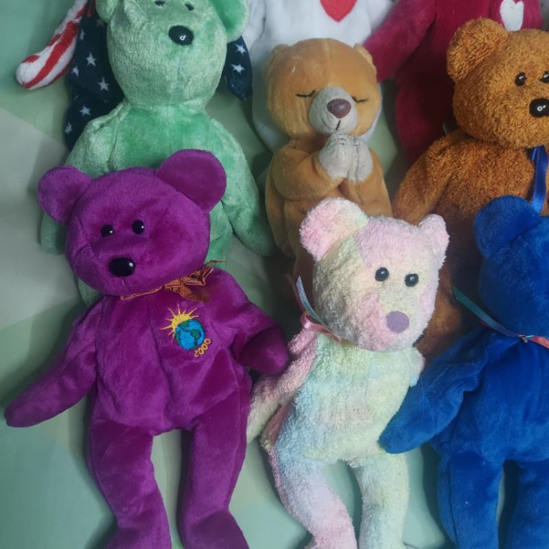 ตุ๊กตา ty ขายยกเซ็ท 20 ตัว คละแบบ # tybear tybeaniebabies ขายหมีty ...