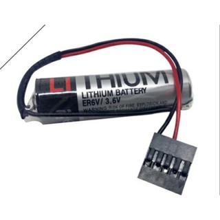 ER6VC3N ER6V / 3.6V พร้อมปลั๊ก Yaskawa PLC CNC แบตเตอรี่ลิเธียม ER6VC3N ...