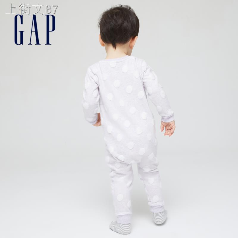 Gap baby จั๊มสูทขายาวพิมพ์ลายน่ารัก 670559 ฤดูใบไม้ผลิเสื้อผ้าเด็กใหม่ ...