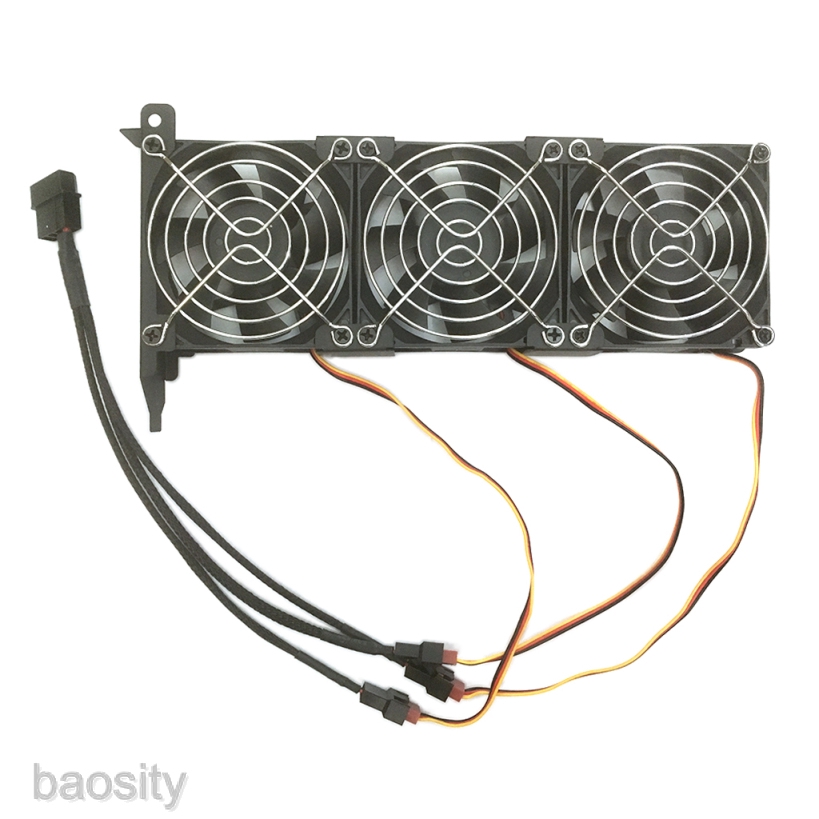 [BAOSITY] PCIe 3-Fan GPU Cooler Computer Chassis Video Graphics Card ...